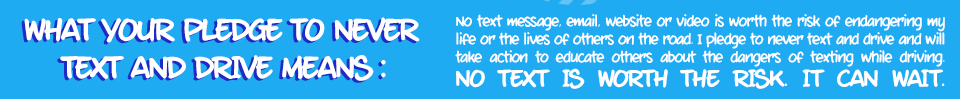 About the Campaign: Texting & Driving It Can Wait