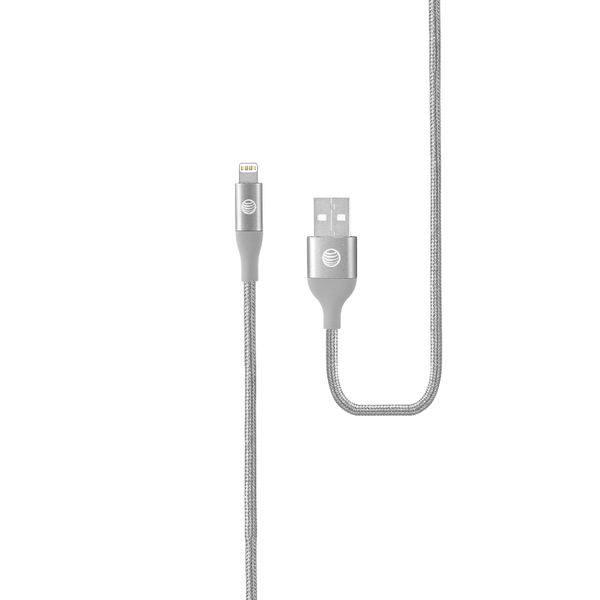 AT&T Braided Lightning Cable - Space Gray Space Gray from AT&T