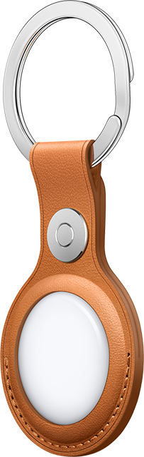 Apple AirTag Leather Key Ring - AT&T