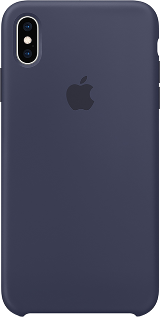 Apple Midnight Blue Silicone Case - iPhone XS Max Midnight Blue from AT&T