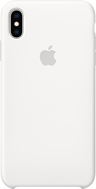 Apple White Silicone Case - iPhone XS Max White from AT&T