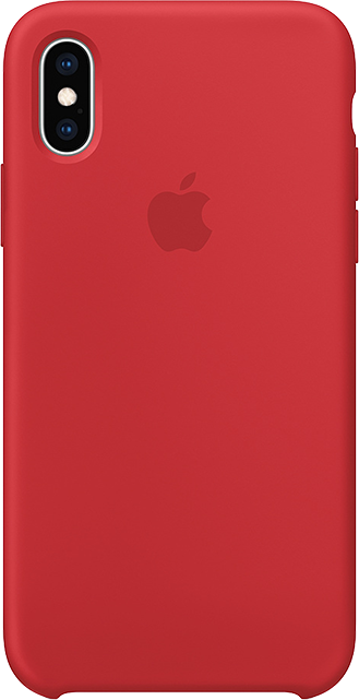 Apple Product RED Silicone Case - iPhone XS Product Red from AT&T