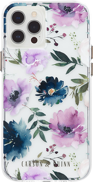 Carson & Quinn Violet Vincas Case - iPhone 12 12 Pro - AT&T