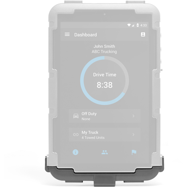 GPSLockbox Black Magnetic - Samsung Galaxy Tab A Black from AT&T