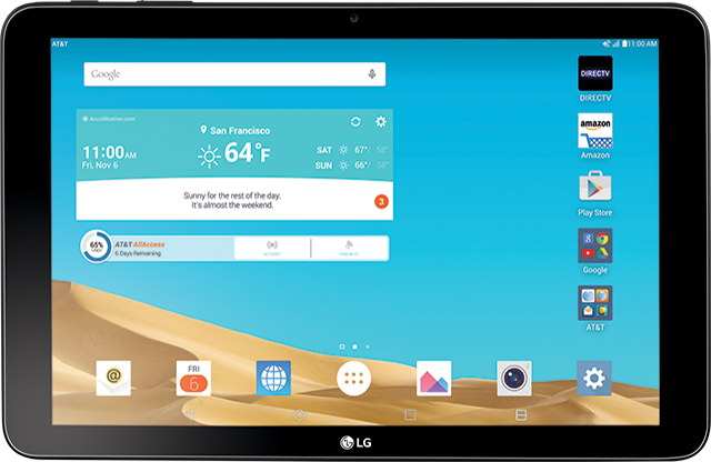 LG G Pad X 10.1 de 32 GB, bronce brillante de AT&T