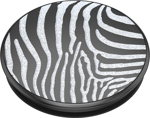 PopSocket PopGrip Embossed Metal Zebra - AT&T