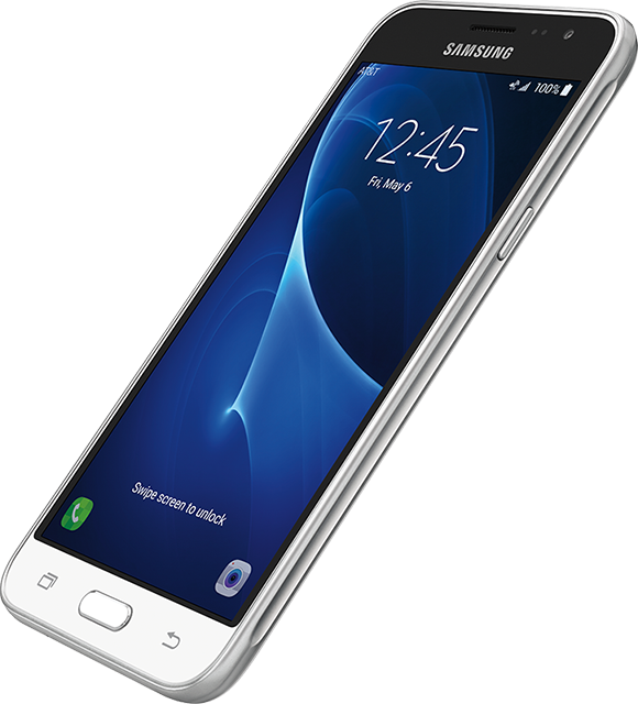 Samsung Galaxy J3 2016 de 16 GB, blanco de AT&T