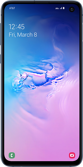 Samsung Galaxy S10e Prism Blue 128 GB from AT&T