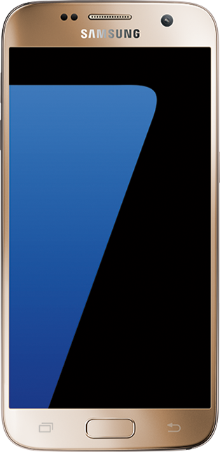 Samsung Galaxy S7 Gold Platinum [[capacity]] from AT&T