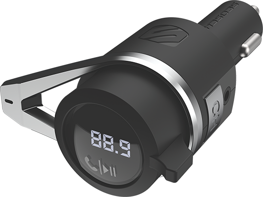 Scosche BTFREQ 12V Bluetooth FM Transmitter & Car Adapter