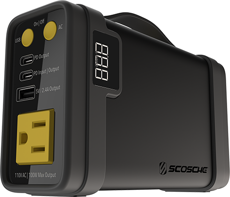 Scosche POWERUP 32K Portable Power Station - AT&T