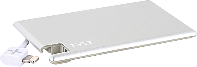 Tylt Silver Slim Boost 1350mAh Battery Pack Silver from AT&T