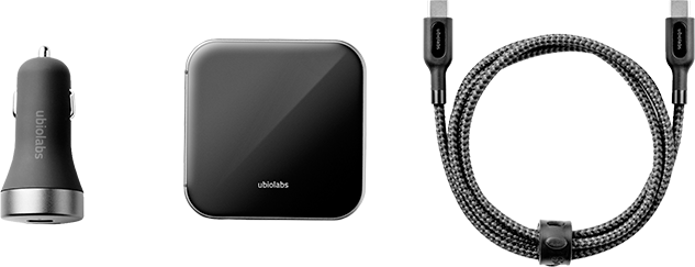 Ubio Labs 30W USB C to C Bundle - Black Black from AT&T