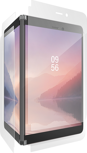 ZAGG GlassFusion+ Synthetic Glass & Anti-Bacterial Screen Protectors (4 ...