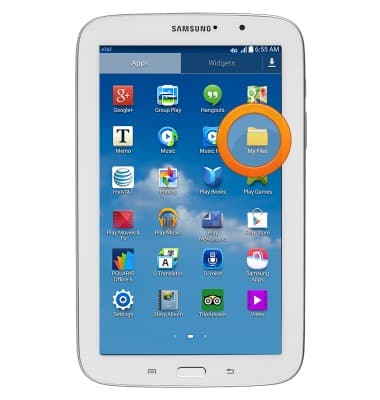Samsung Galaxy Tab 3 7.0 (T217A) - Backup & restore with memory card - AT&T