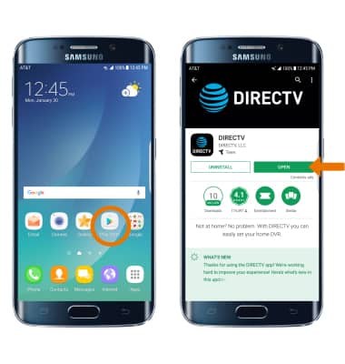Samsung Galaxy S6 edge+ (G928A) - DIRECTV App - AT&T