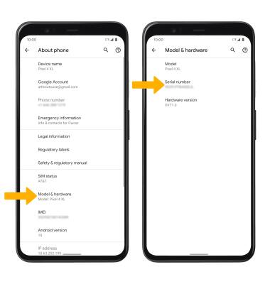 Google Pixel 4 / Pixel 4 XL (G020I/G020J) - Find IMEI, Phone & Serial ...