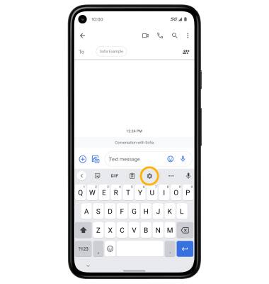 Google Pixel 4a 5G / Pixel 5 (GD1YQ/G025E) - Keyboard & Typing - AT&T