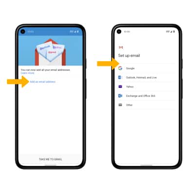 Google Pixel 4a 5G / Pixel 5 (GD1YQ/G025E) - Set Up Email - AT&T