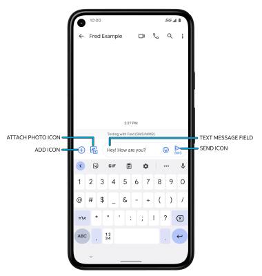 Google Pixel 4a 5G / Pixel 5 (GD1YQ/G025E) - Send & Receive Messages - AT&T