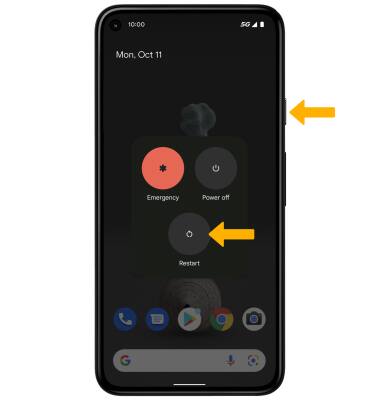 Google Pixel 4a 5G / Pixel 5 (GD1YQ/G025E) - Reset Device - AT&T