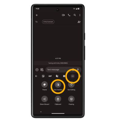 Google Pixel 6 (G9S9B) - Teclado y escritura - AT&T