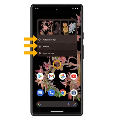Google Pixel 6 (G9S9B) - Learn & Customize the Home Screen - AT&T