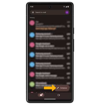 Google Pixel 6 (G9S9B) - Send & Receive Email - AT&T