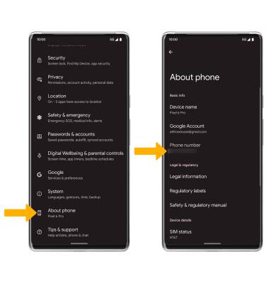 Google Pixel 6 Pro (G8V0U) - Find IMEI, Phone & Serial Number - AT&T