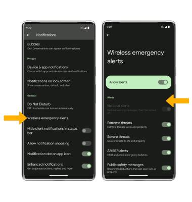 Google Pixel 6 Pro (G8V0U) - Messaging Settings - AT&T