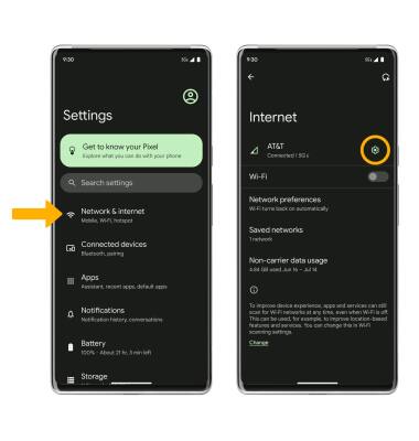 Google Pixel 6 Pro (G8V0U) - Signal & Cellular Data - AT&T