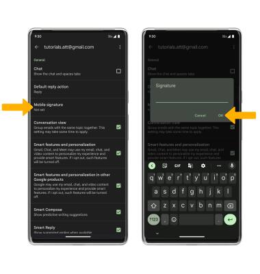 Google Pixel 6 Pro (G8V0U) - Email Settings - AT&T