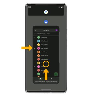 Google Pixel 6 Pro (G8V0U) - Split Screen - AT&T