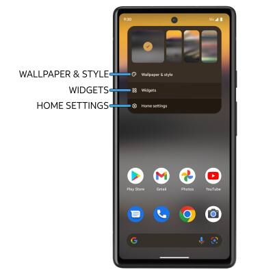 Google Pixel 6a (GX7AS) - Learn & Customize the Home Screen - AT&T