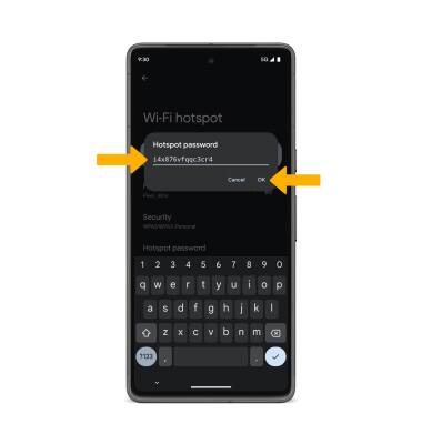 Google Pixel 7 (GQML3) - Mobile Hotspot - AT&T