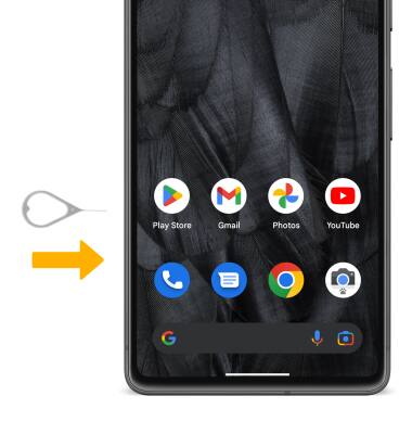 Google Pixel 7 (GQML3) - Insert or Remove SIM Card - AT&T