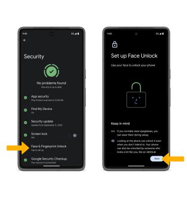 Google Pixel 7 (GQML3) - Secure My Device - AT&T