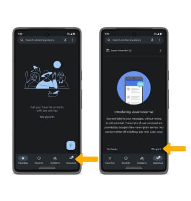 Google Pixel 7 (GQML3) - Set up Voicemail - AT&T