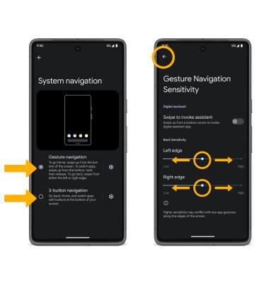 Google Pixel 7 (GQML3) - Gestures & Motion - AT&T