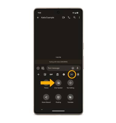 Google Pixel 7 Pro (GE2AE) - Keyboard & Typing - AT&T