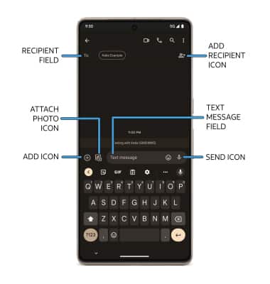 Google Pixel 7 Pro (GE2AE) - Send & Receive Messages - AT&T