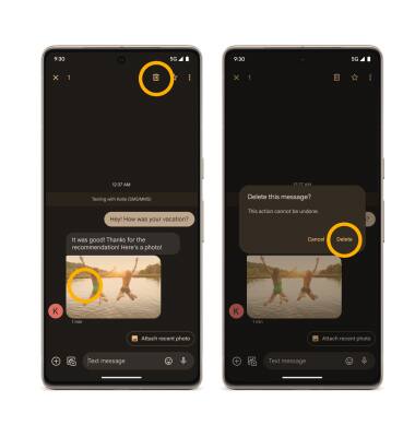 Google Pixel 7 Pro (GE2AE) - Send & Receive Messages - AT&T
