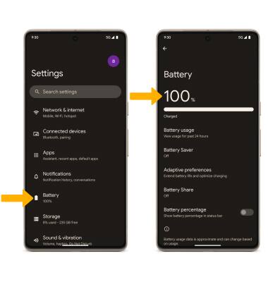 Google Pixel 7 Pro (GE2AE) - Optimize Battery Life - AT&T