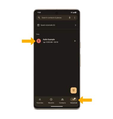 Google Pixel 7 Pro (GE2AE) - Access Voicemail - AT&T