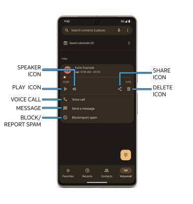 Google Pixel 7 Pro (GE2AE) - Access Voicemail - AT&T
