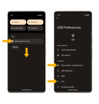 Google Pixel 7 Pro (GE2AE) - Transfer Photos & Videos - AT&T