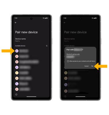 Google Pixel 7a (GWKK3) - Bluetooth - AT&T
