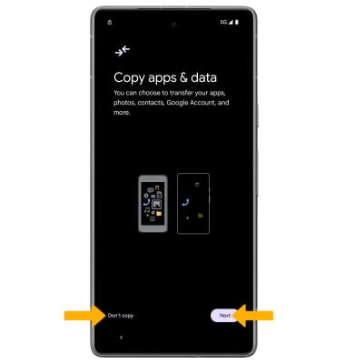 Google Pixel 7a (GWKK3) - Device Setup - AT&T