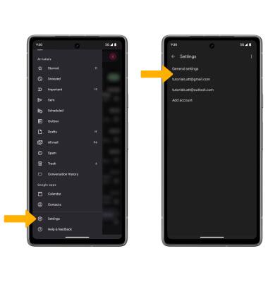 Google Pixel 7a (GWKK3) - Configuraciones de correo electrónico - AT&T