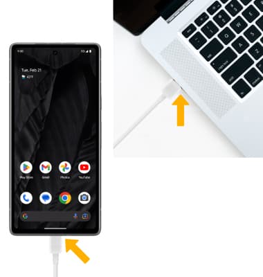 Google Pixel 7a (GWKK3) - Transfer Photos & Videos - AT&T